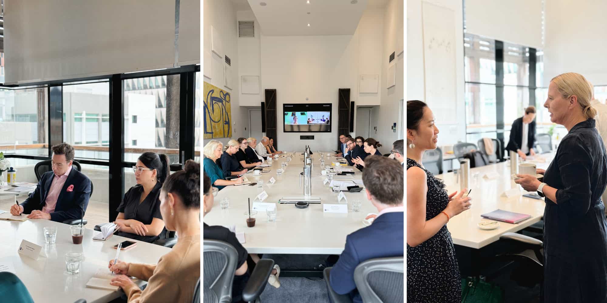 Roundtable discussion on conflict and humanitarian operations in the ...